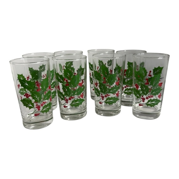 Bartlett Collins | Dining | Bartlettcollins Holly Tumbler Set | Poshmark